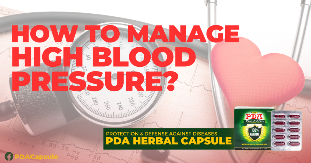 How to manage High blood pressure? - Aldrtz